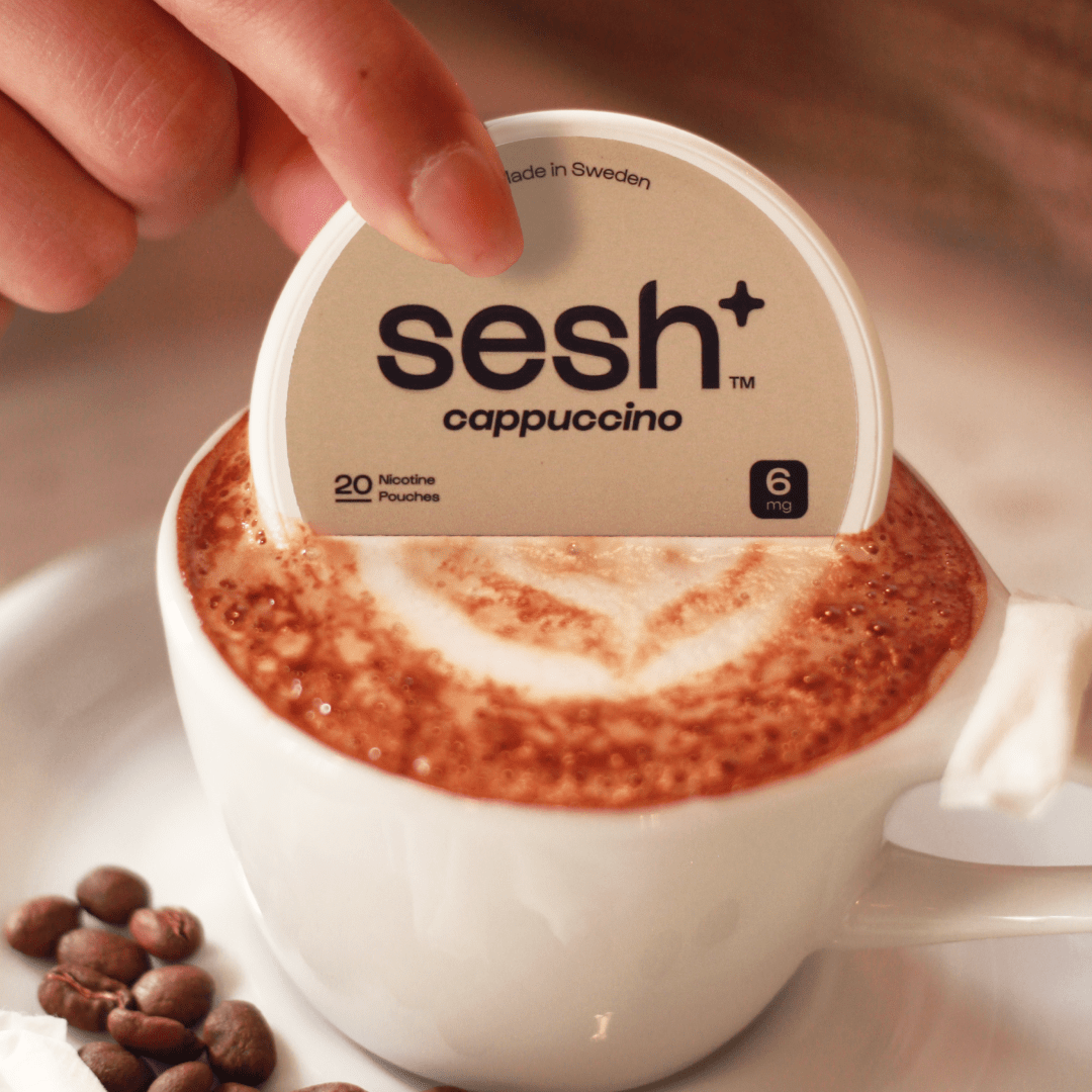 Sesh Cappuccino Nicotine Pouch – Sesh Products US