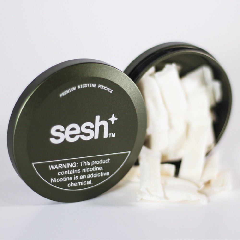 Sesh+ Nicotine Pouches - Black Metal Special Edition Case – Sesh ...